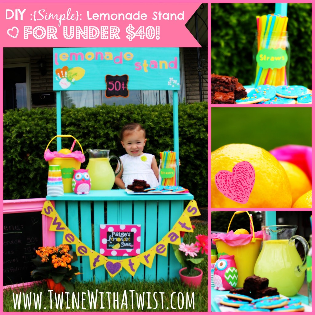 DIY :{Simple}: LeMoNaDe Stand!