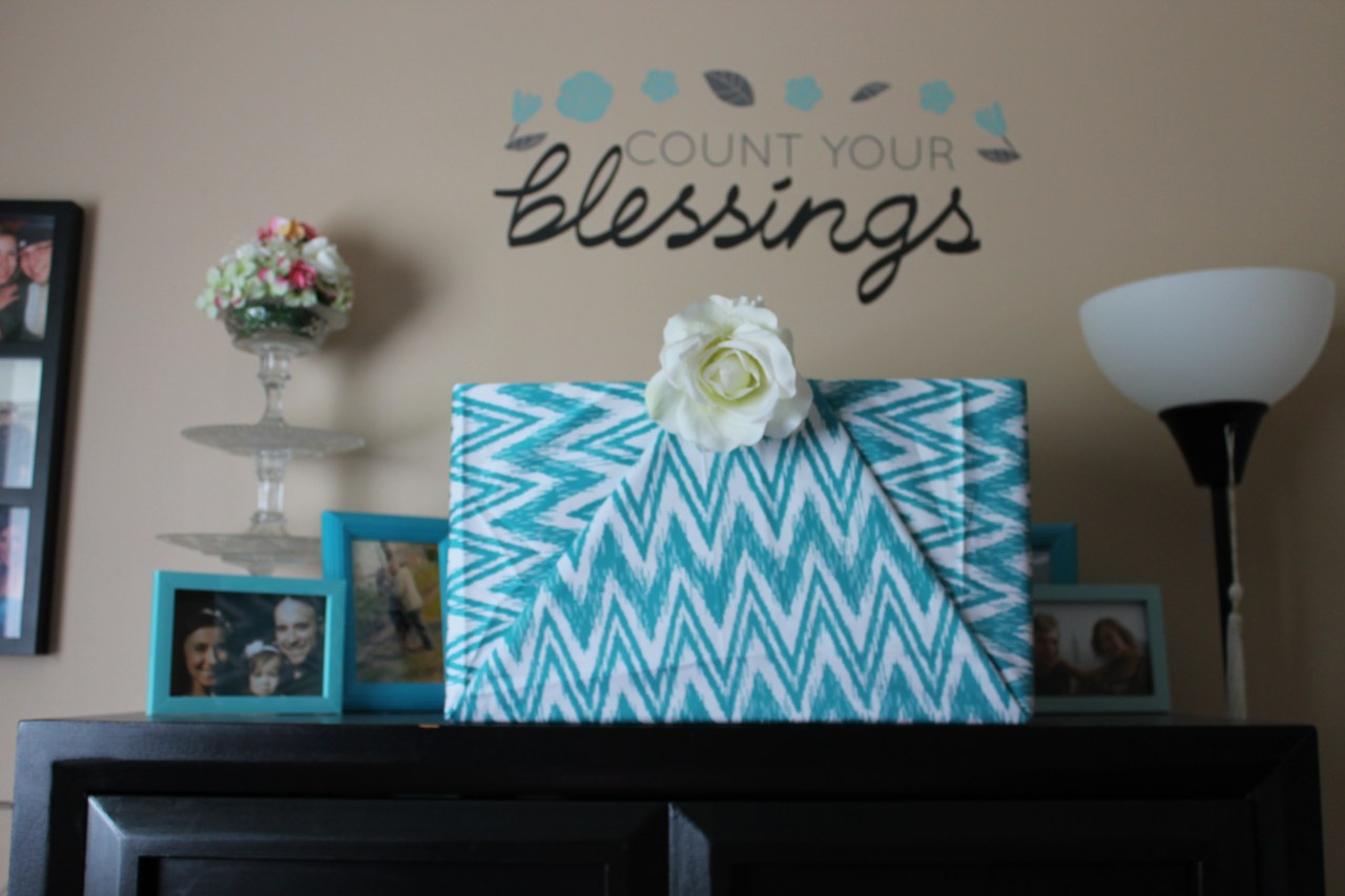 A Simple DIY – Fabric Covered Boxes.