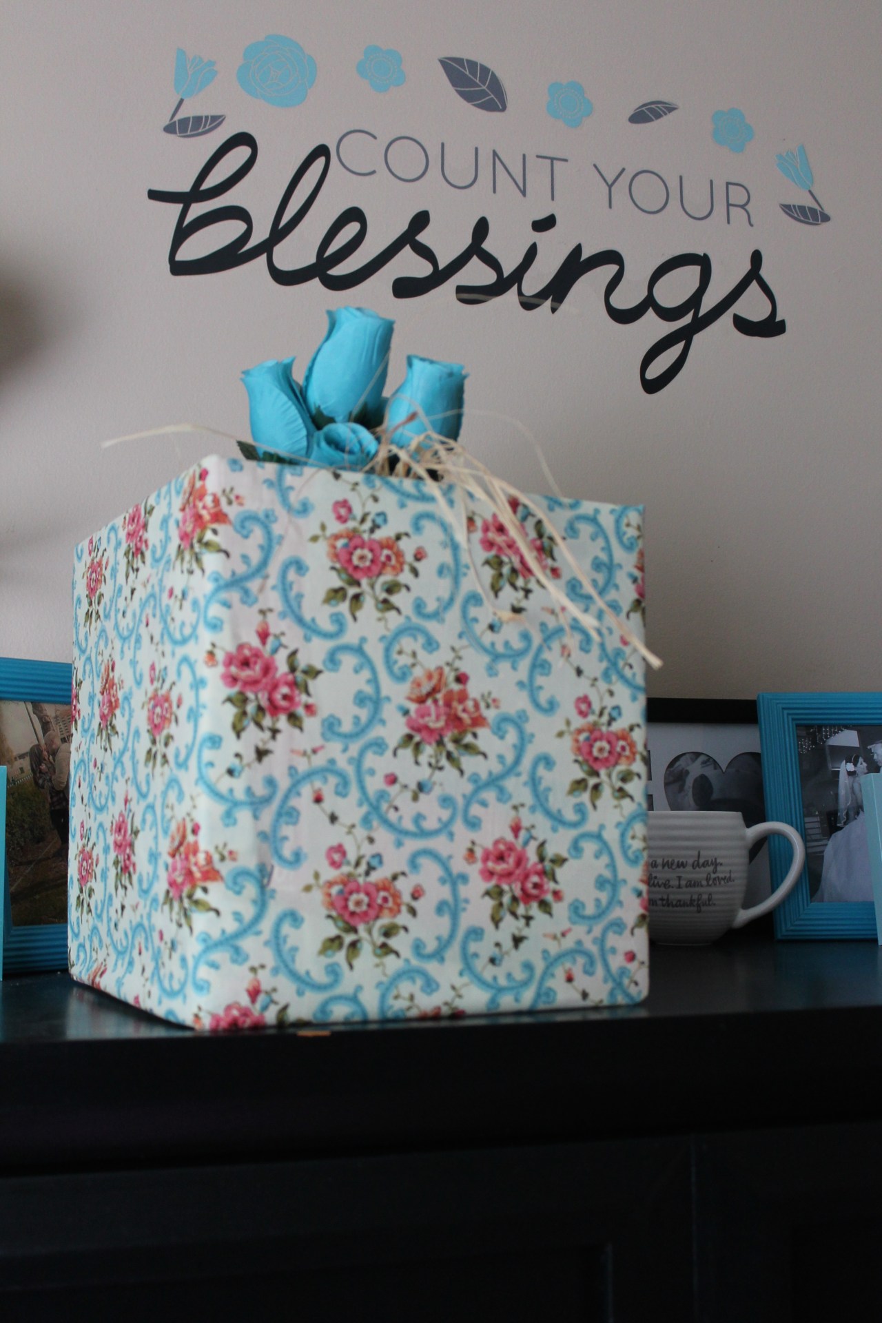 A Simple DIY – Fabric Covered Boxes.